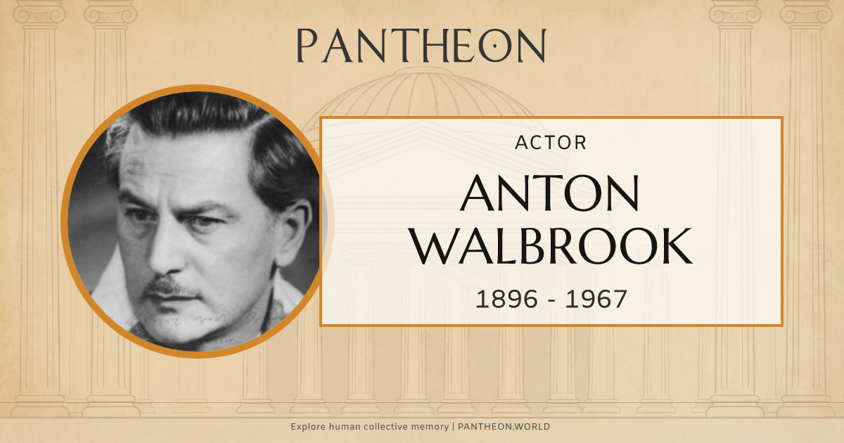 Anton Walbrook Biography | Pantheon