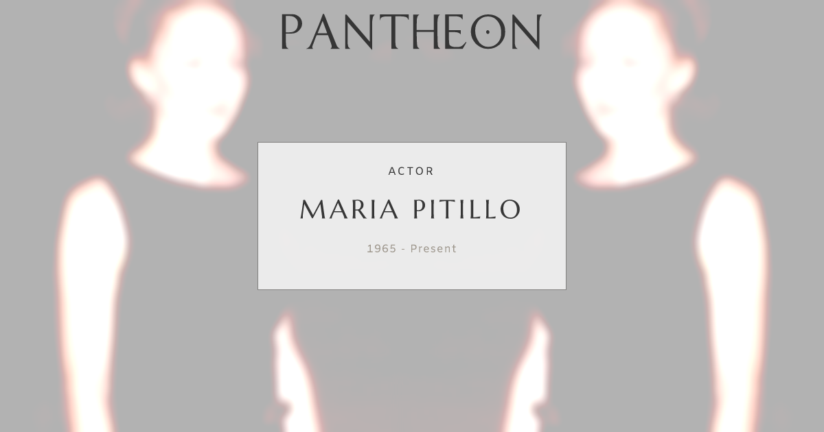 Maria Pitillo Biography | Pantheon