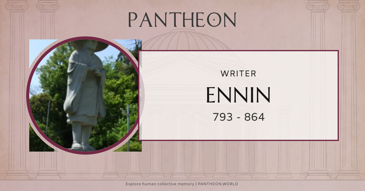 Ennin Biography | Pantheon
