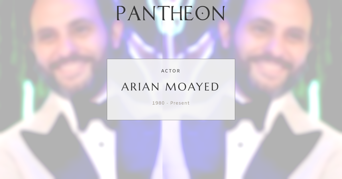 Arian Moayed Biography | Pantheon