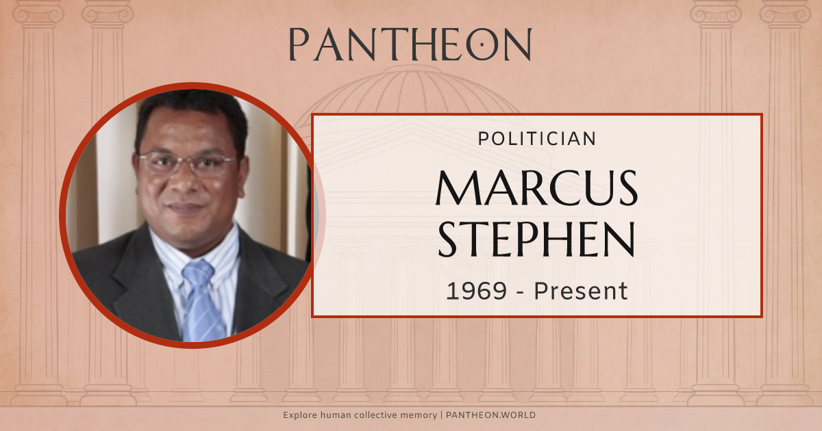 Marcus Stephen Biography | Pantheon