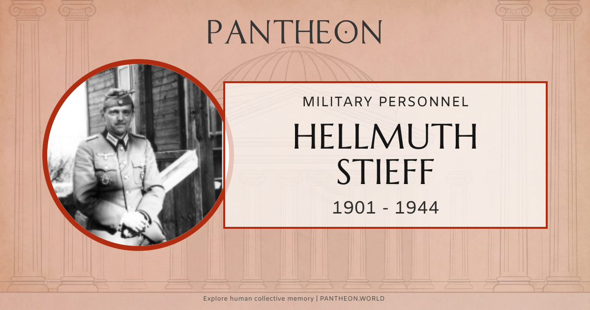 Hellmuth Stieff Biography | Pantheon