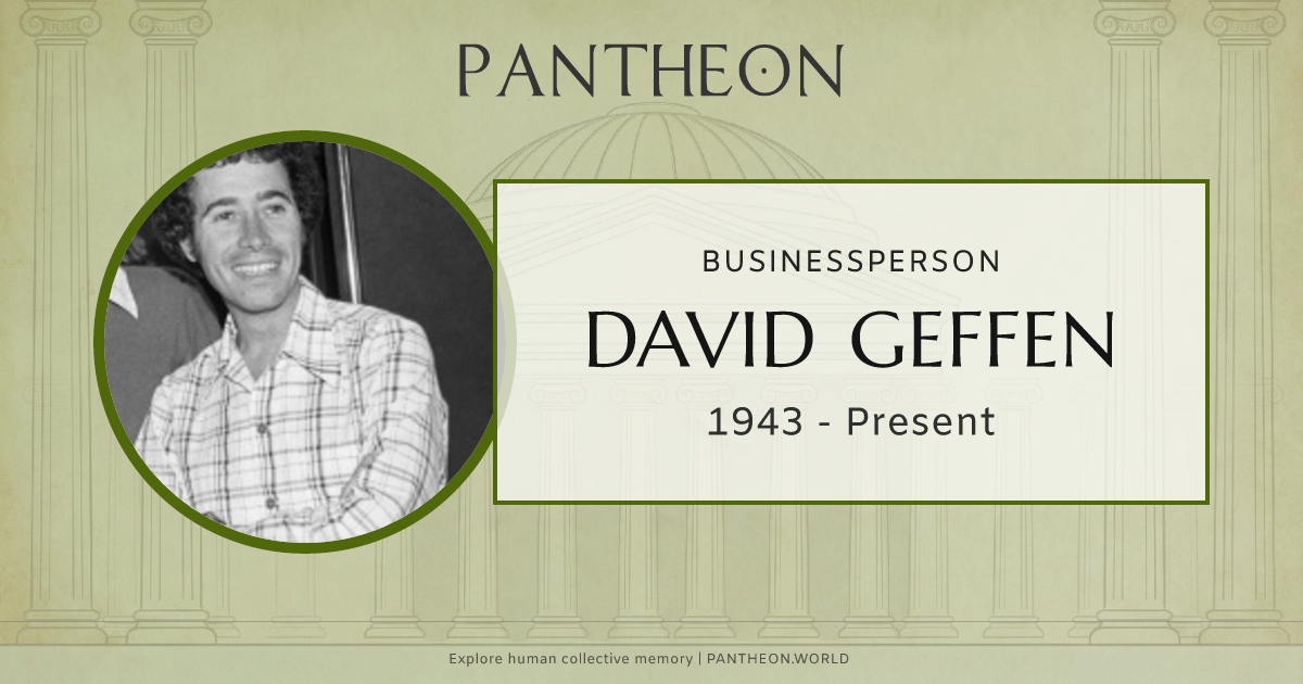 David Geffen Biography | Pantheon