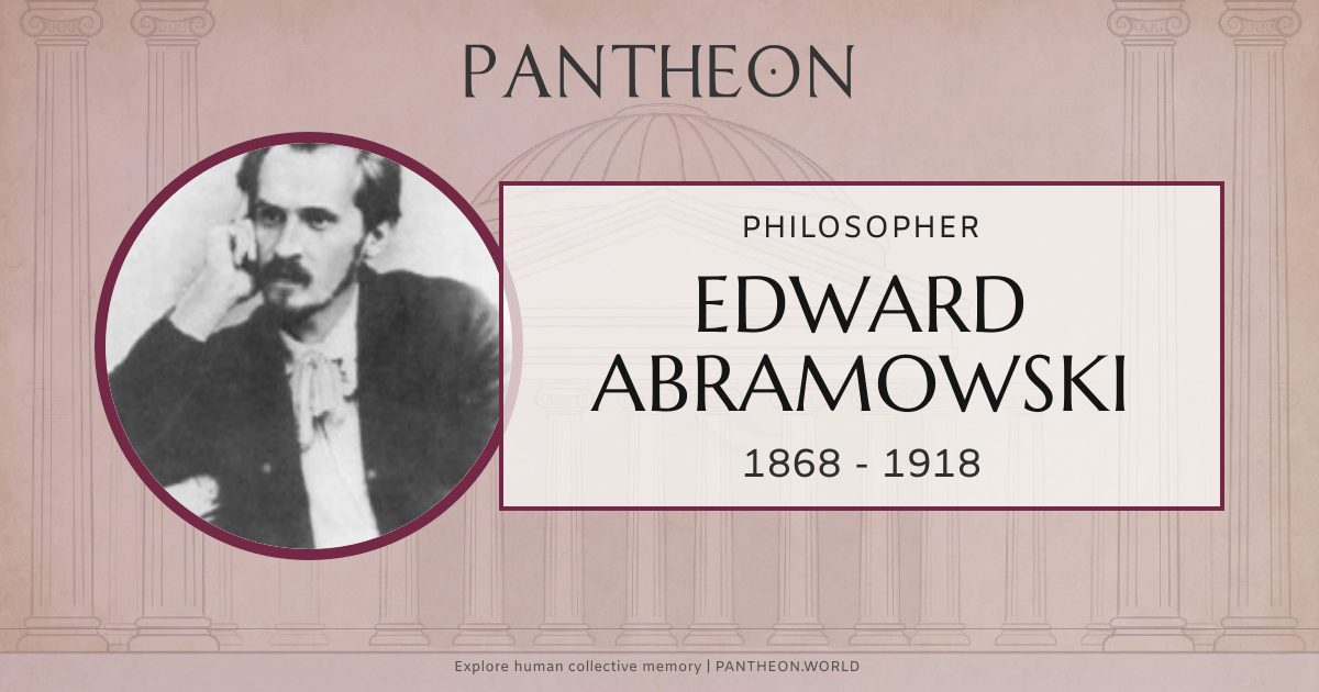 Edward Abramowski Biography | Pantheon