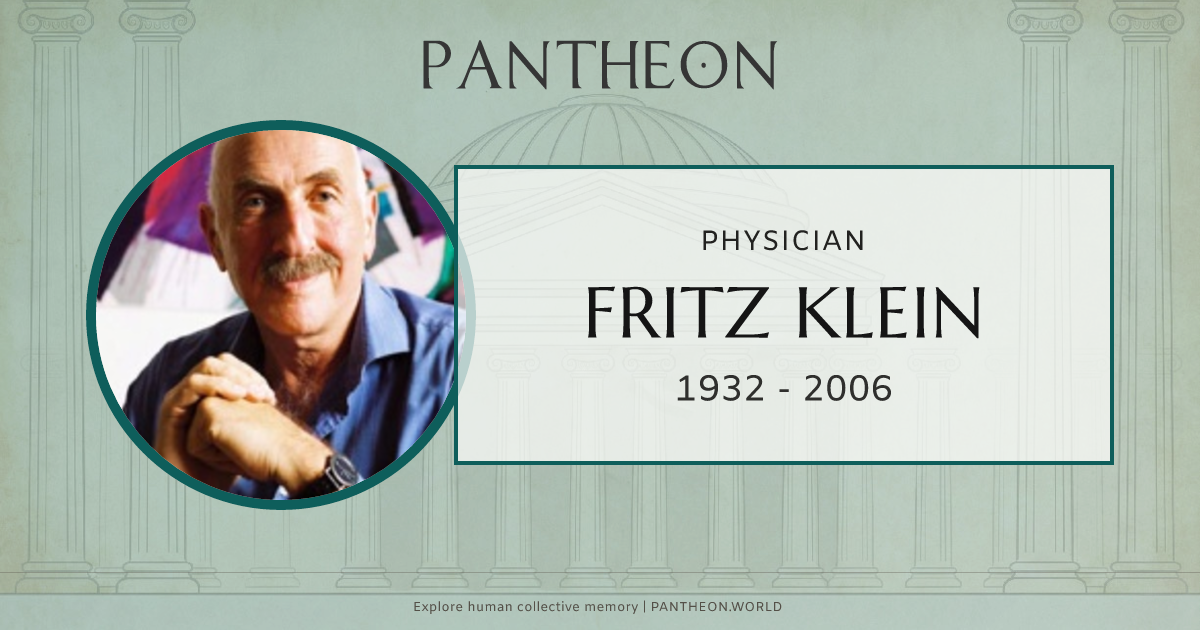 Fritz Klein Biography | Pantheon