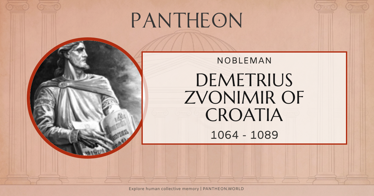 Demetrius Zvonimir of Croatia Biography | Pantheon