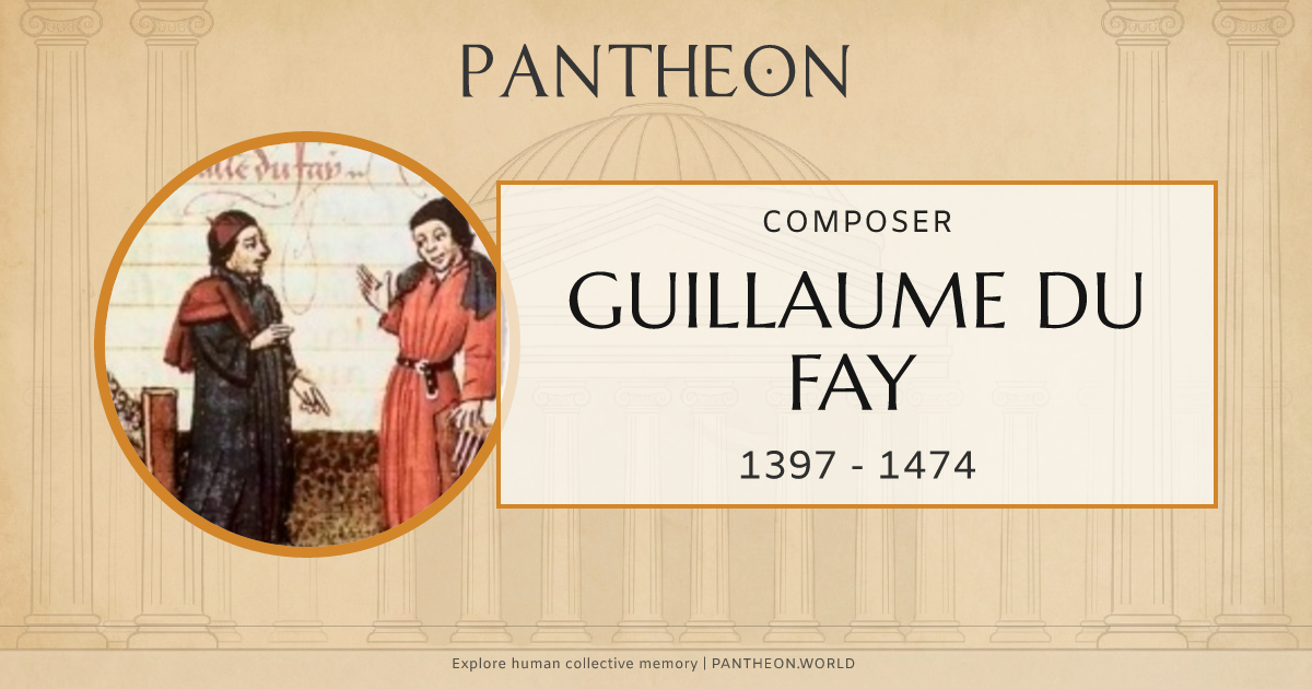 Guillaume Du Fay Biography | Pantheon