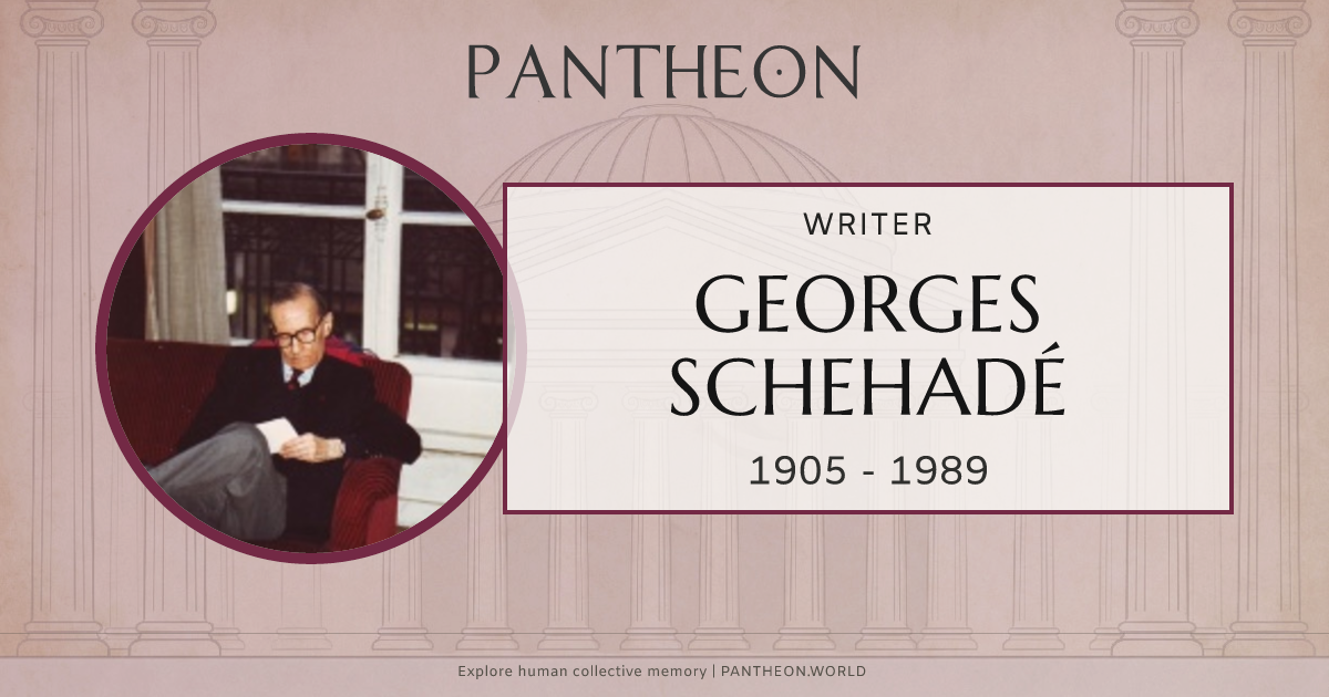 Georges Schehadé Biography | Pantheon