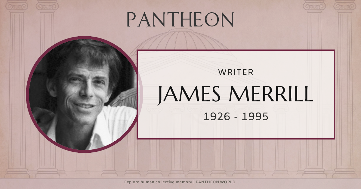 James Merrill Biography | Pantheon