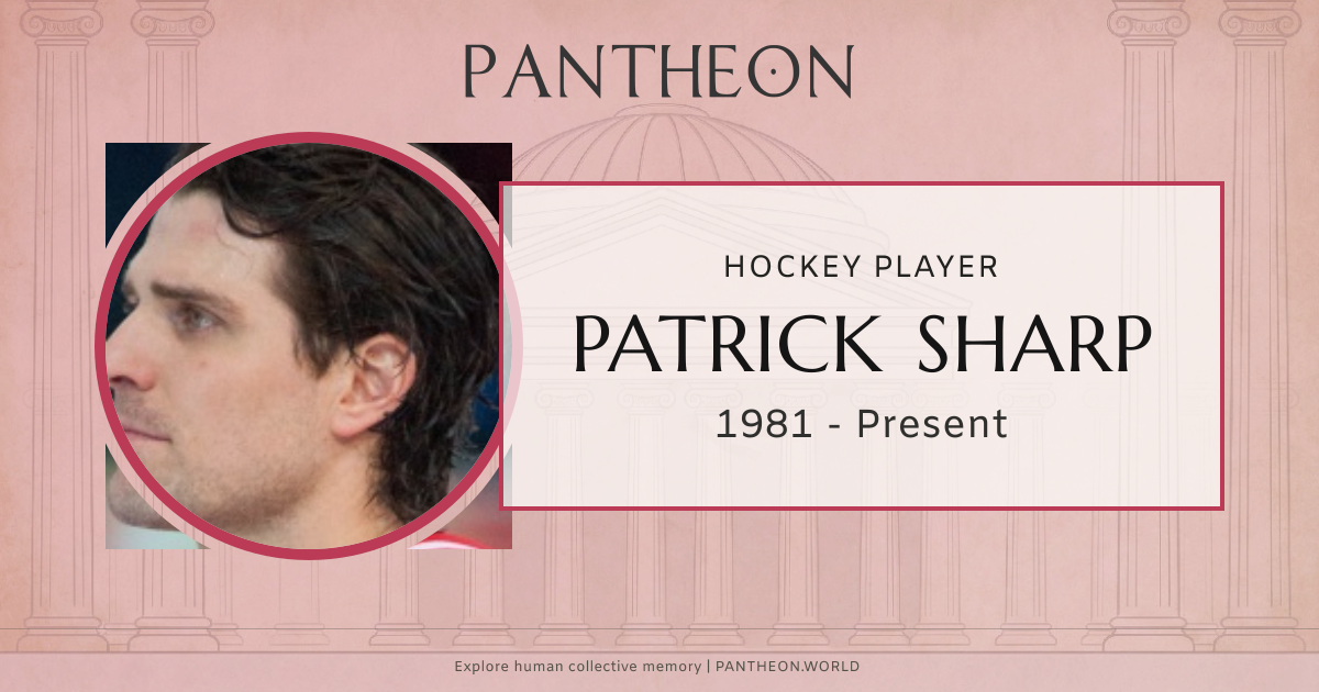 Patrick Sharp Biography | Pantheon