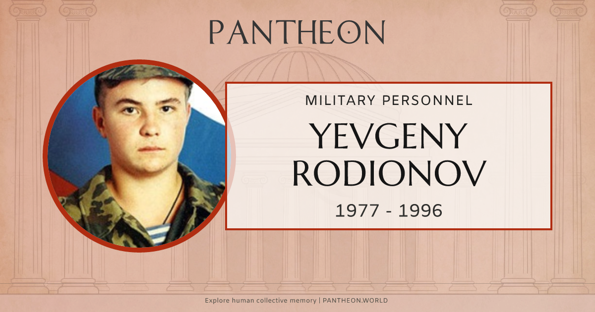 Yevgeny Rodionov Biography | Pantheon