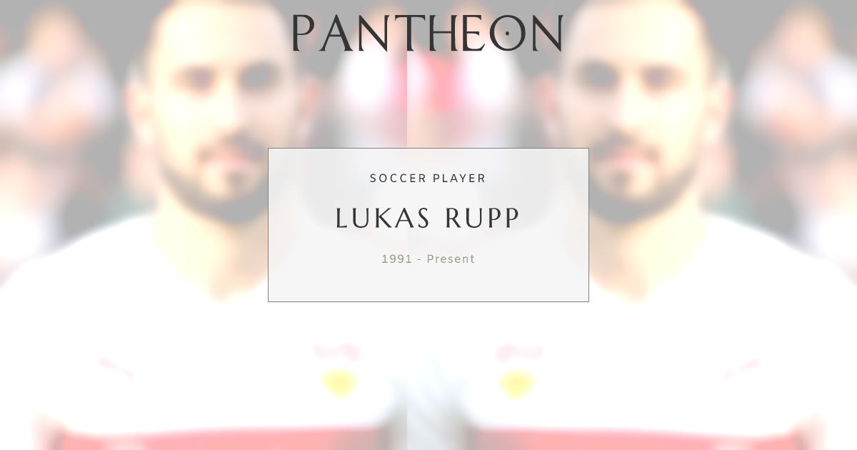 Lukas Rupp Biography | Pantheon