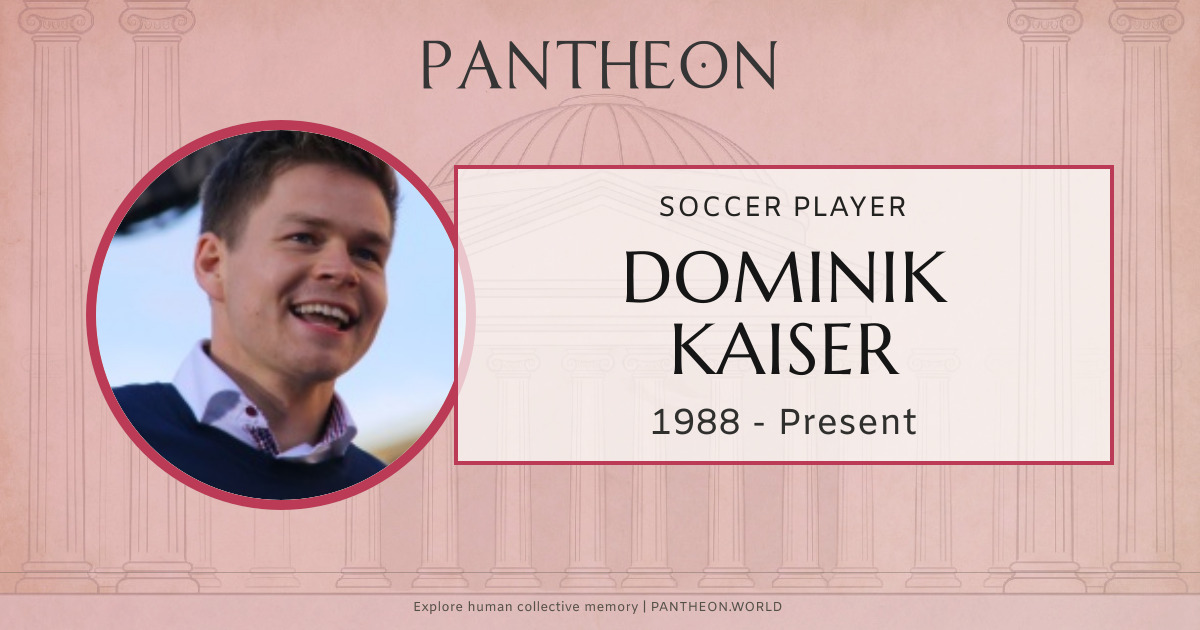 Dominik Kaiser Biography | Pantheon