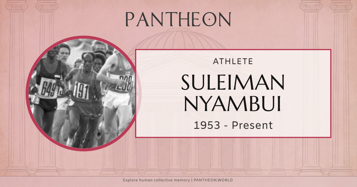 Suleiman Nyambui Biography | Pantheon