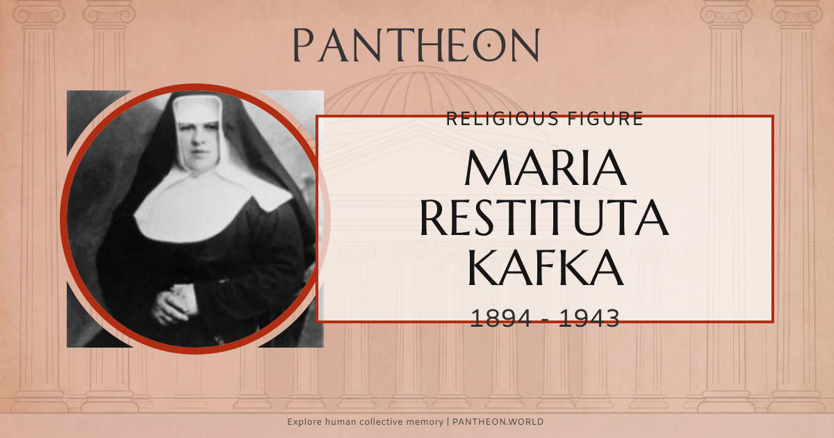Maria Restituta Kafka Biography | Pantheon