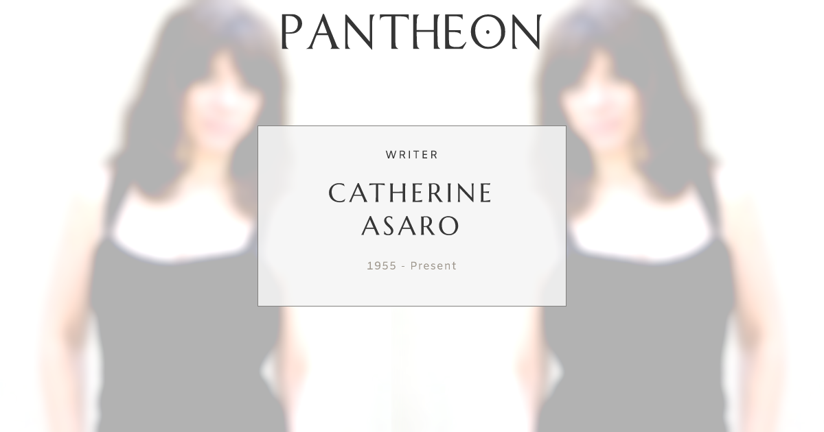 Catherine Asaro Biography | Pantheon