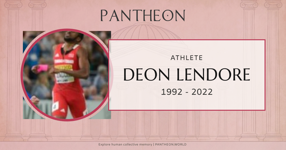 Deon Lendore Biography | Pantheon