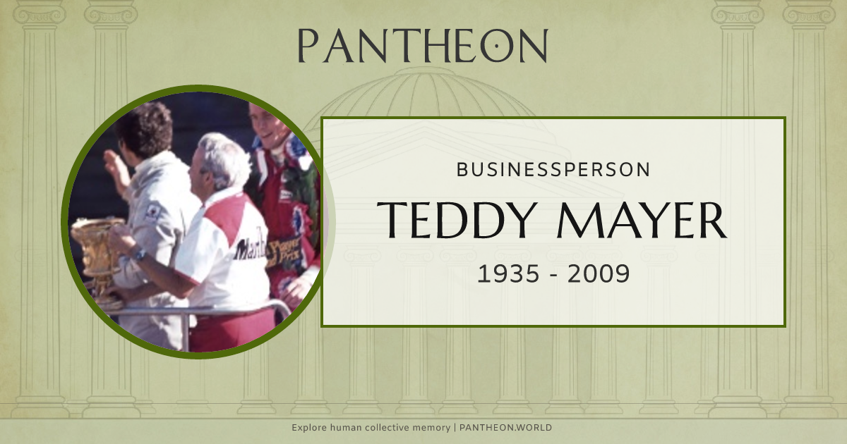 Teddy Mayer Biography | Pantheon