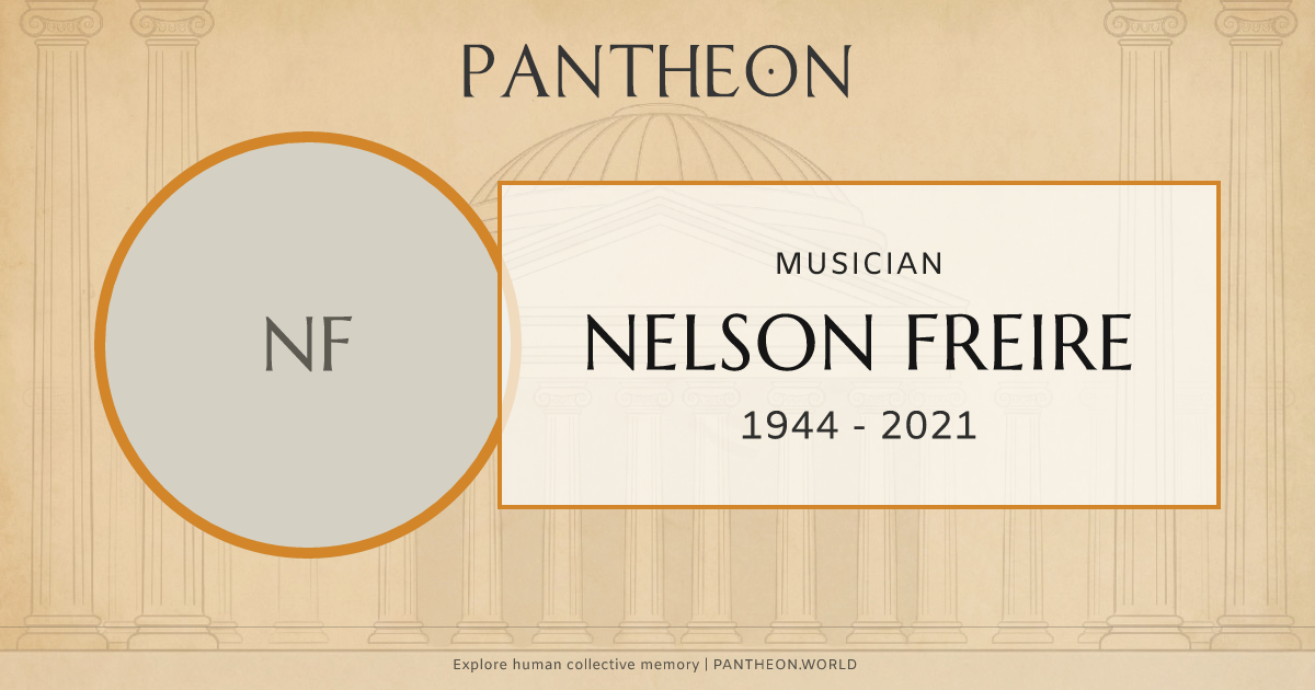 Nelson Freire Biography | Pantheon