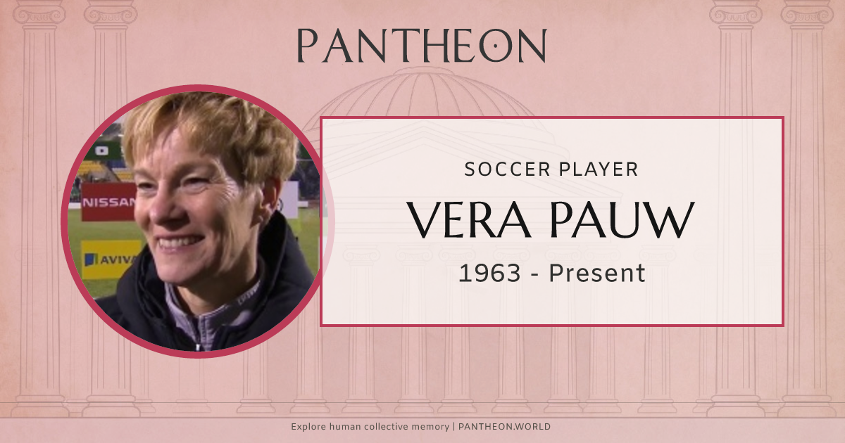 Vera Pauw Biography | Pantheon