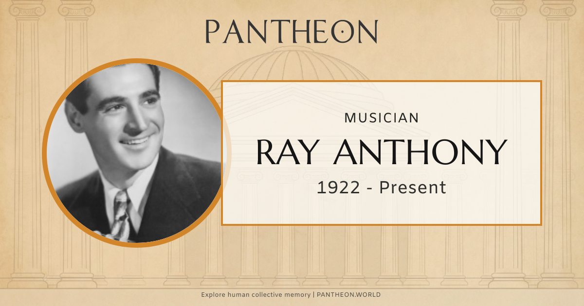 Ray Anthony Biography | Pantheon