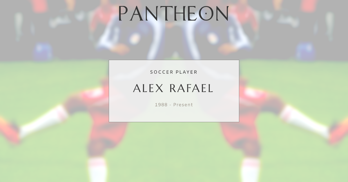 Alex Rafael Biography | Pantheon