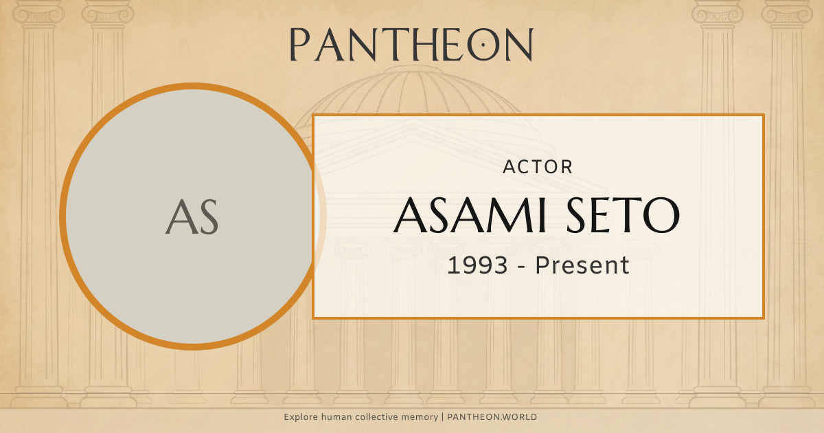 Asami Seto Biography | Pantheon