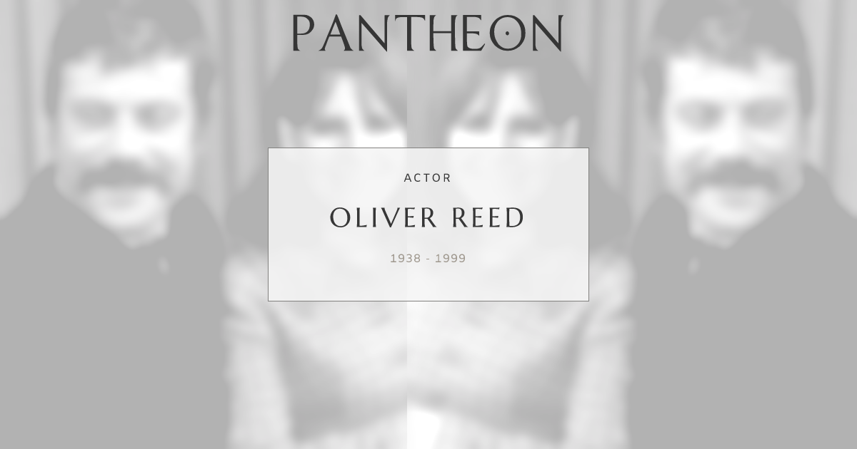 Oliver Reed Biography | Pantheon