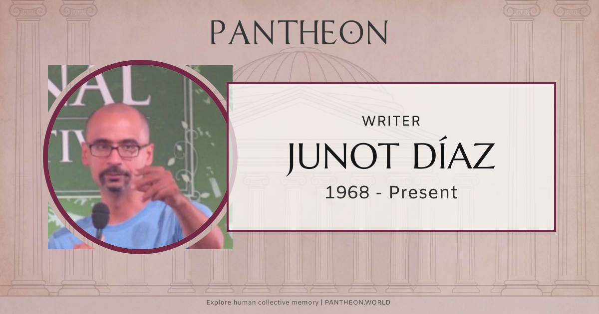 Junot Díaz Biography | Pantheon