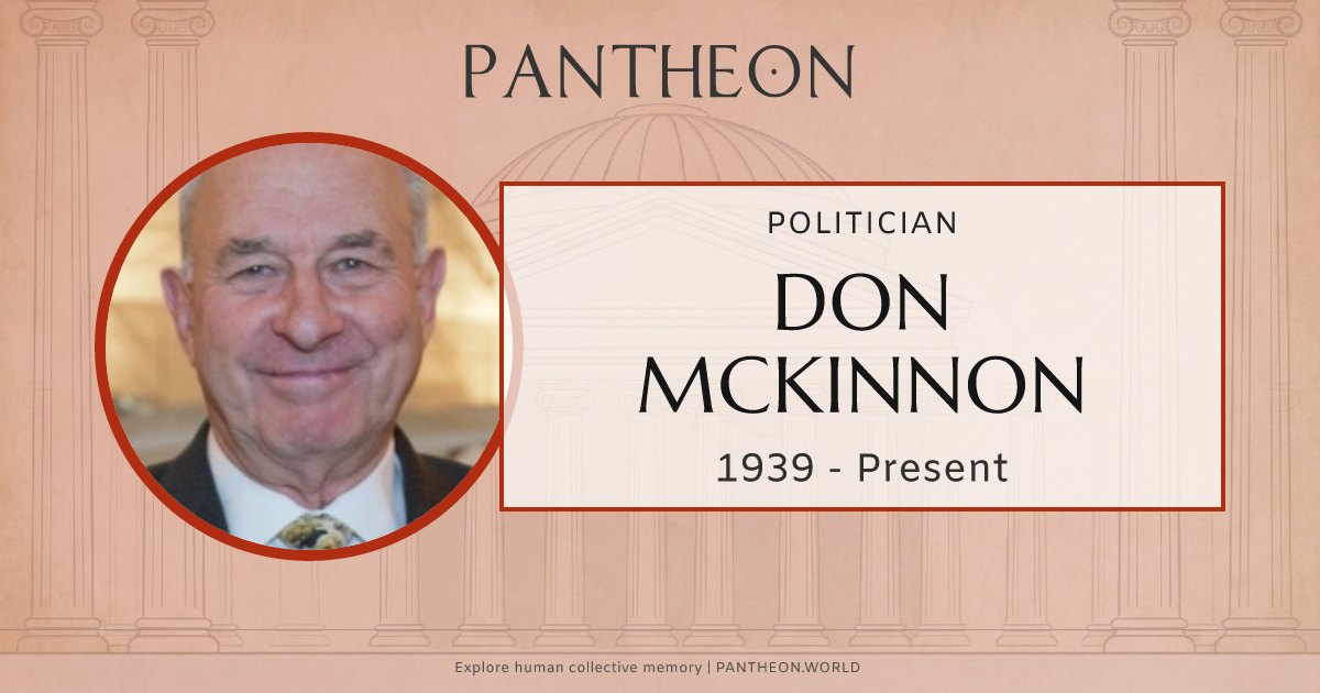 Don McKinnon Biography | Pantheon