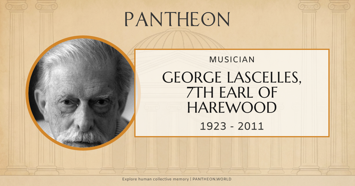 George Lascelles, 7th Earl of Harewood Biography | Pantheon