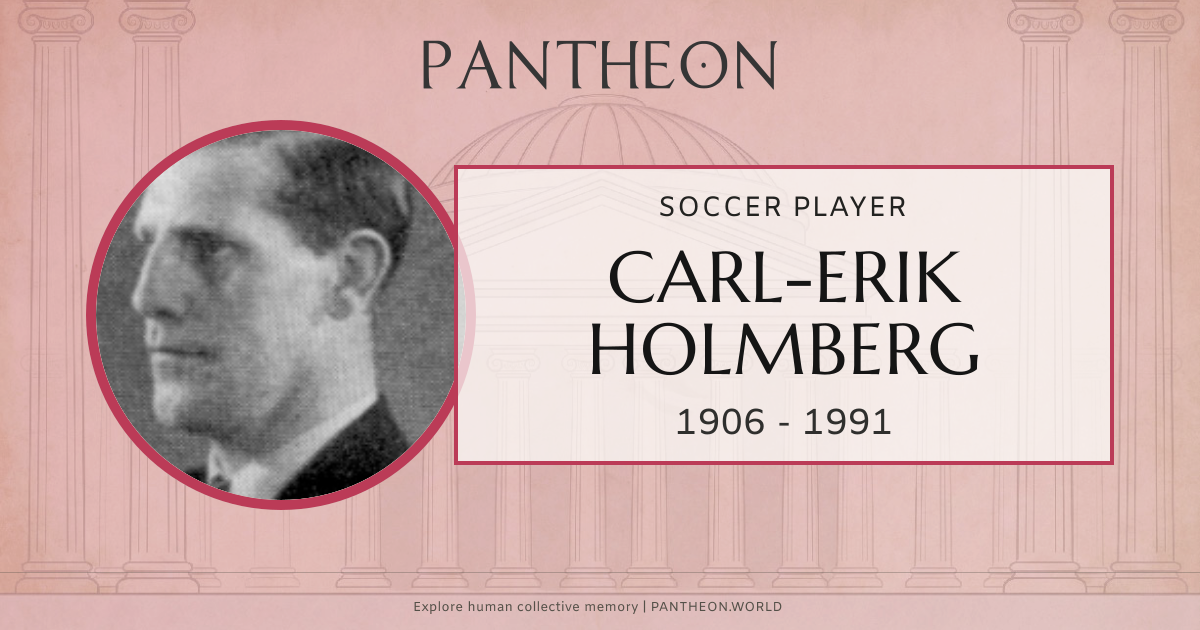 Carl-Erik Holmberg Biography | Pantheon