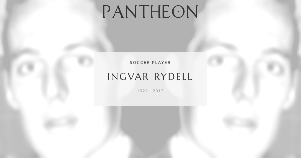 Ingvar Rydell Biography | Pantheon
