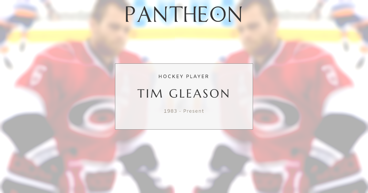 Tim Gleason Biography | Pantheon
