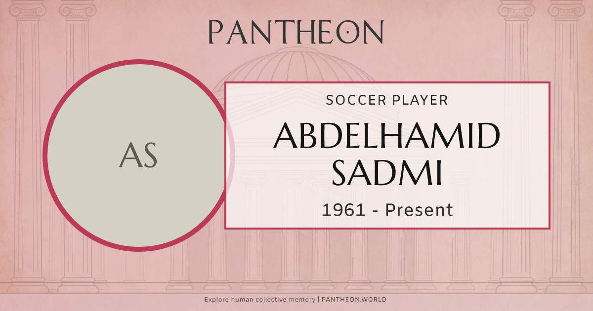 Abdelhamid Sadmi Biography | Pantheon