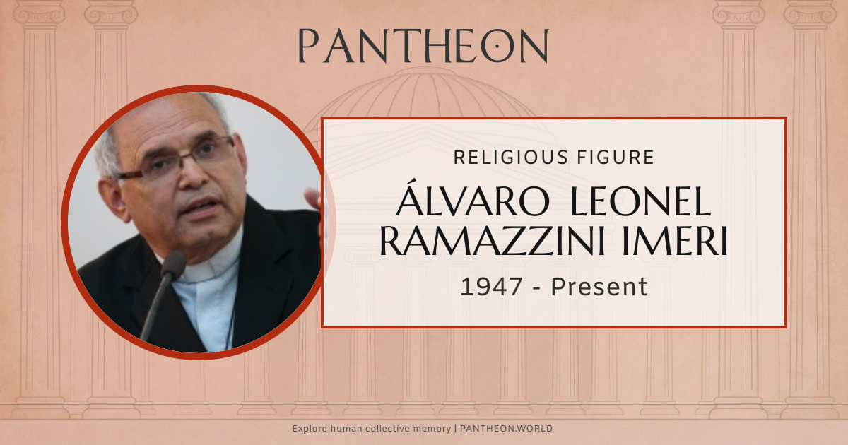 Álvaro Leonel Ramazzini Imeri Biography | Pantheon