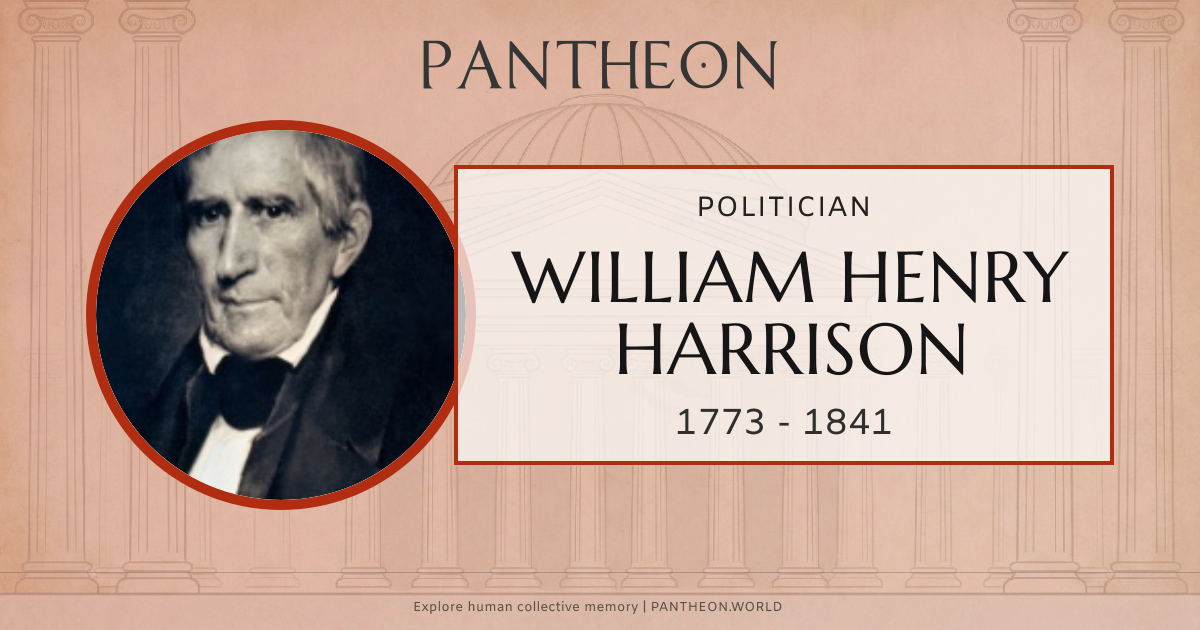 William Henry Harrison Biography | Pantheon