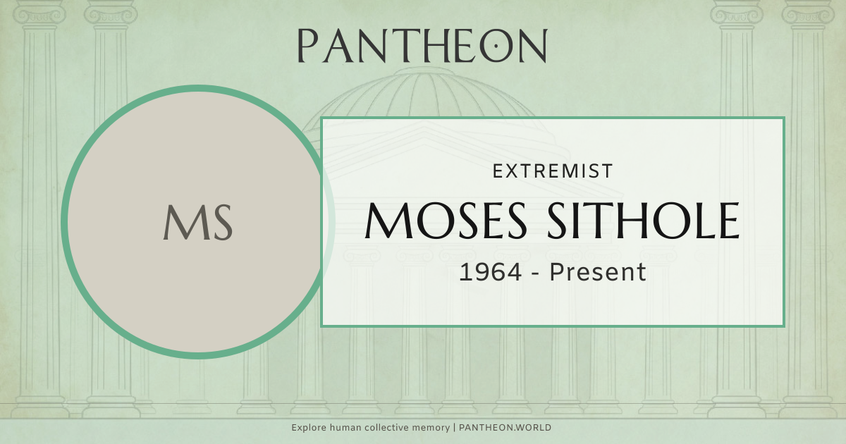 Moses Sithole Biography | Pantheon