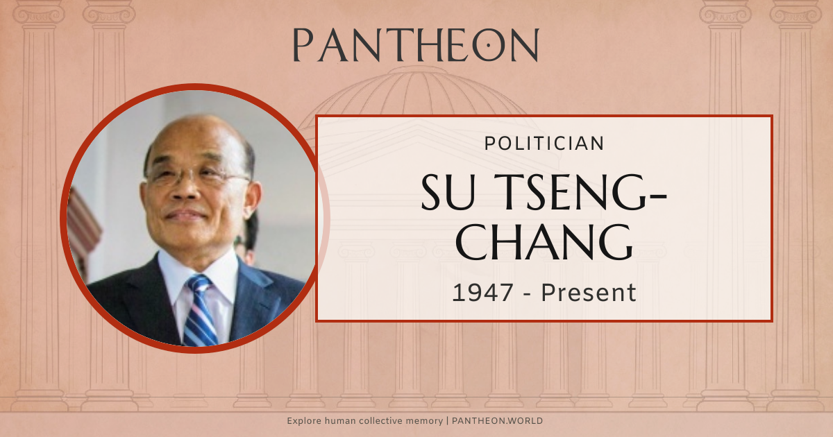 Su Tseng-chang Biography | Pantheon
