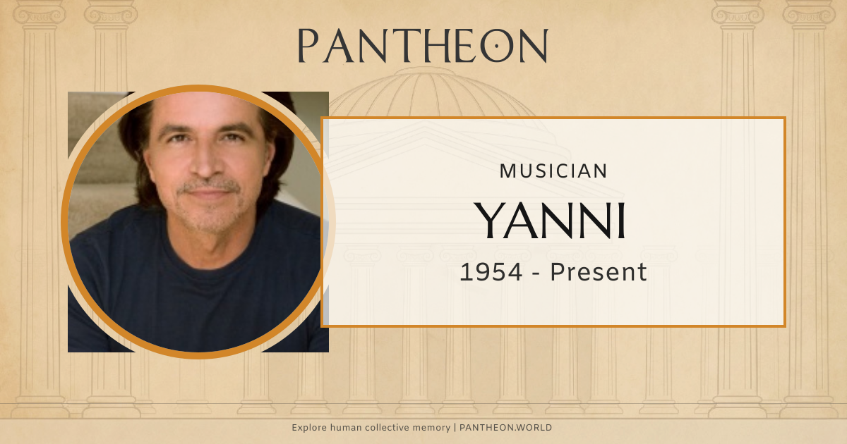 Yanni Biography | Pantheon
