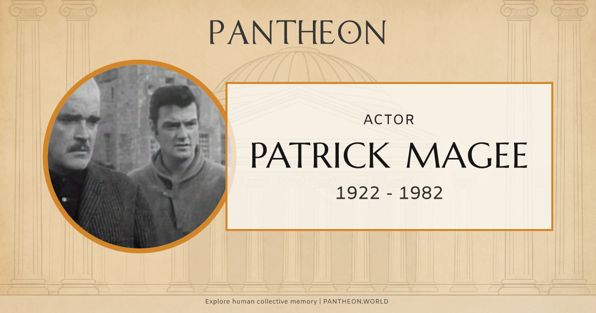 Patrick Magee Biography | Pantheon