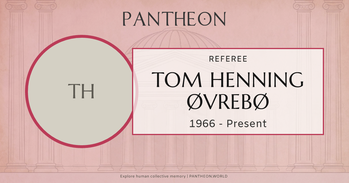 Tom Henning Øvrebø Biography | Pantheon