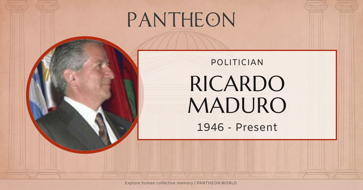 Ricardo Maduro Biography | Pantheon