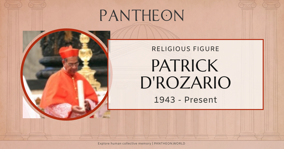 Patrick D'Rozario Biography | Pantheon