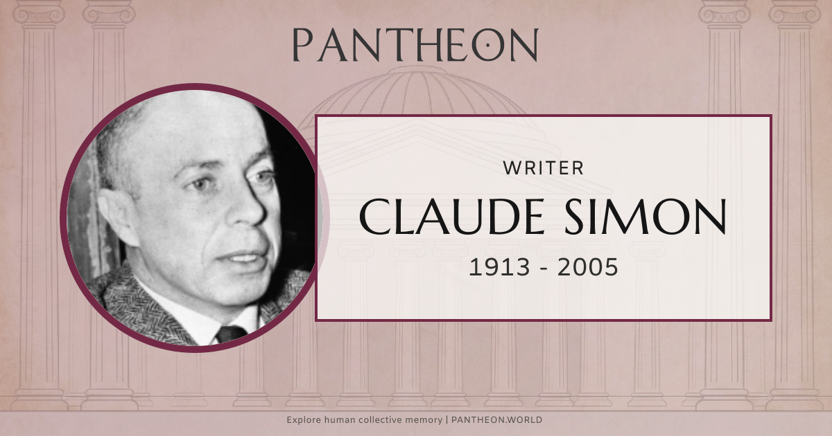 Claude Simon Biography | Pantheon