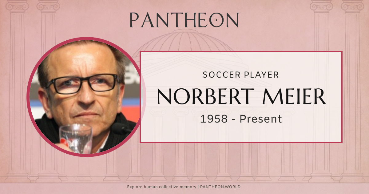 Norbert Meier Biography | Pantheon
