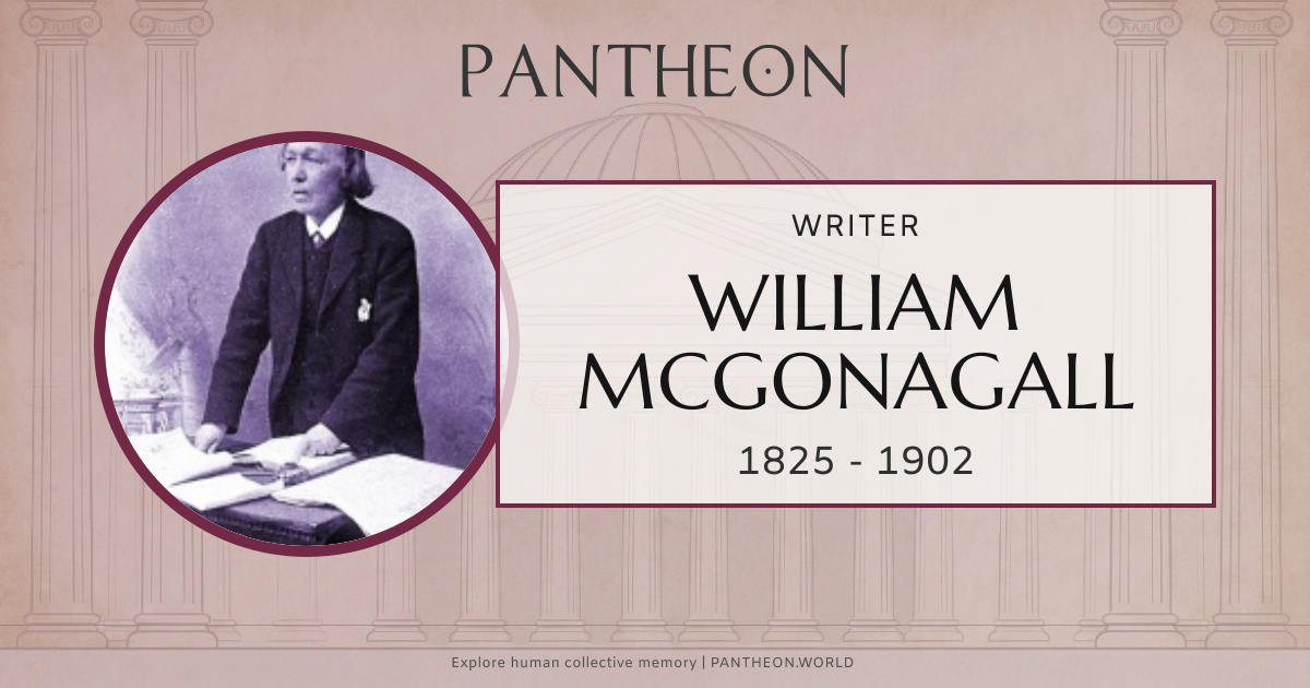 William McGonagall Biography | Pantheon