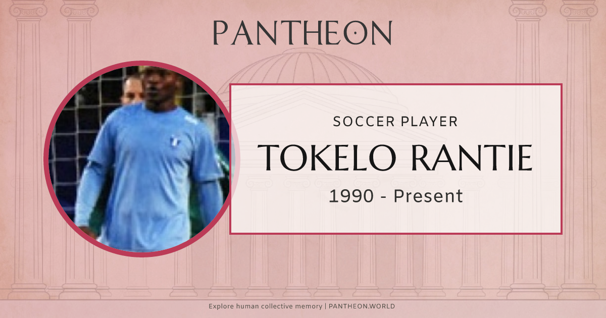 Tokelo Rantie Biography | Pantheon
