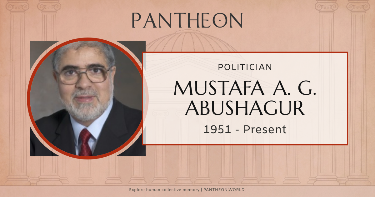 Mustafa A. G. Abushagur Biography | Pantheon