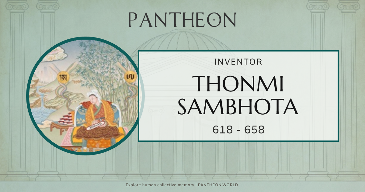 Thonmi Sambhota Biography | Pantheon